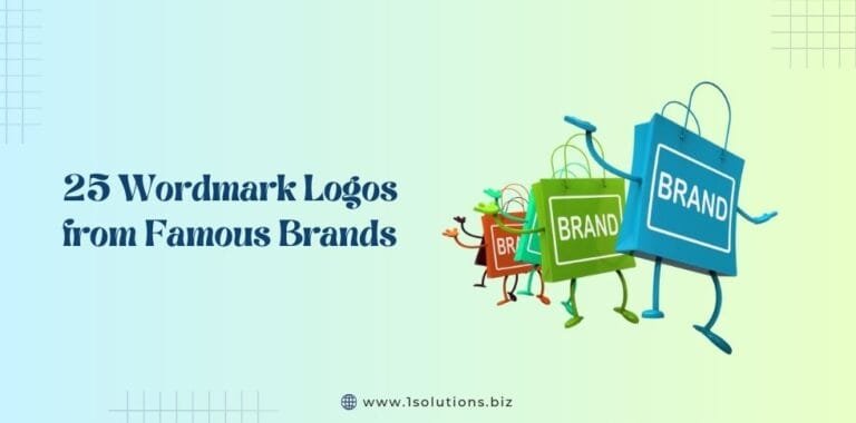 25 Wordmark Logos from Famous Brands (With Design Insights)
